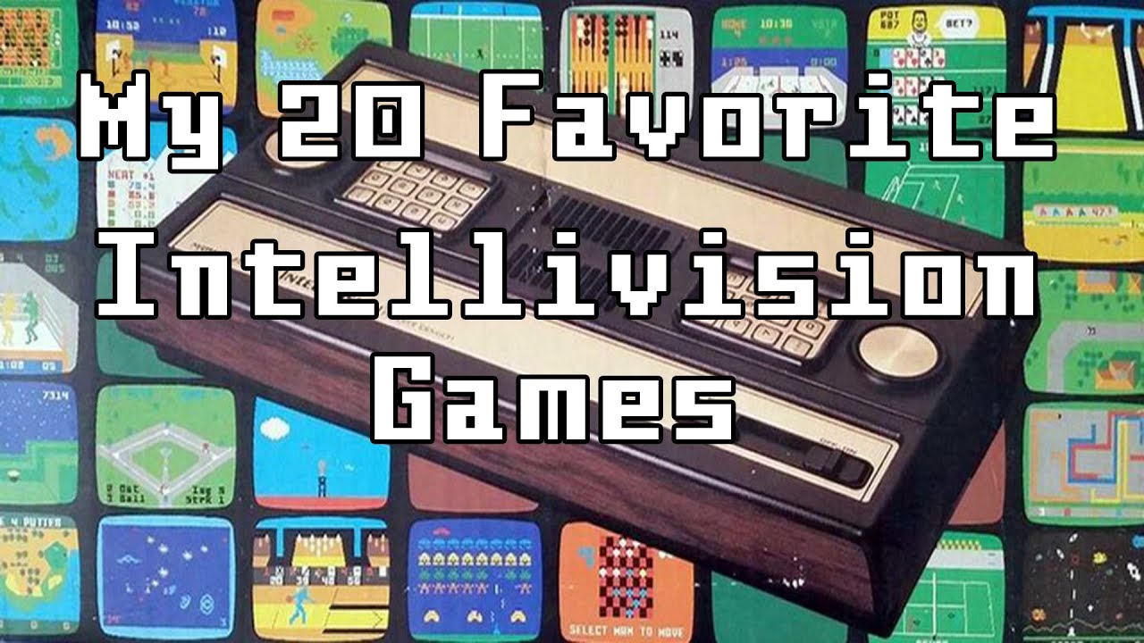 My Top 20 Favorite Intellivision Games (Long Version) - YouTube
