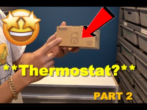Snake Rack Set UP Part 2! How To Set Up Your Thermostat - YouTube