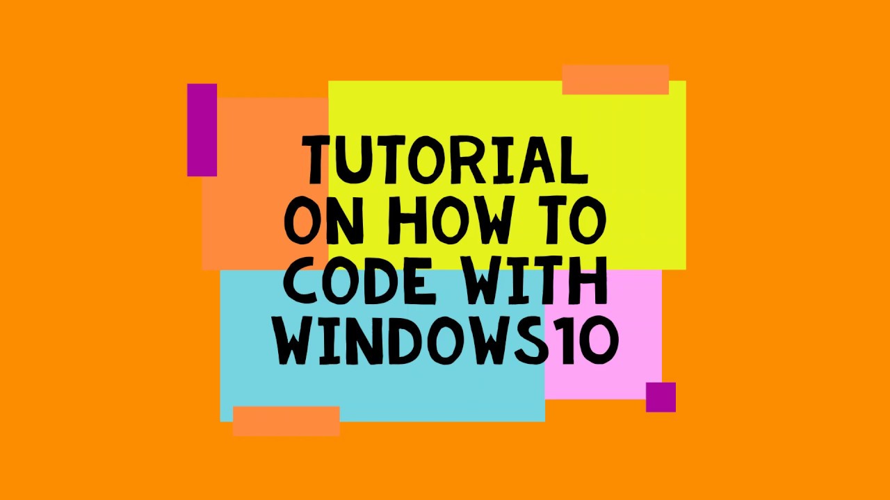Tutorial On How To Code With Notepad On Windows 10 - Youtube