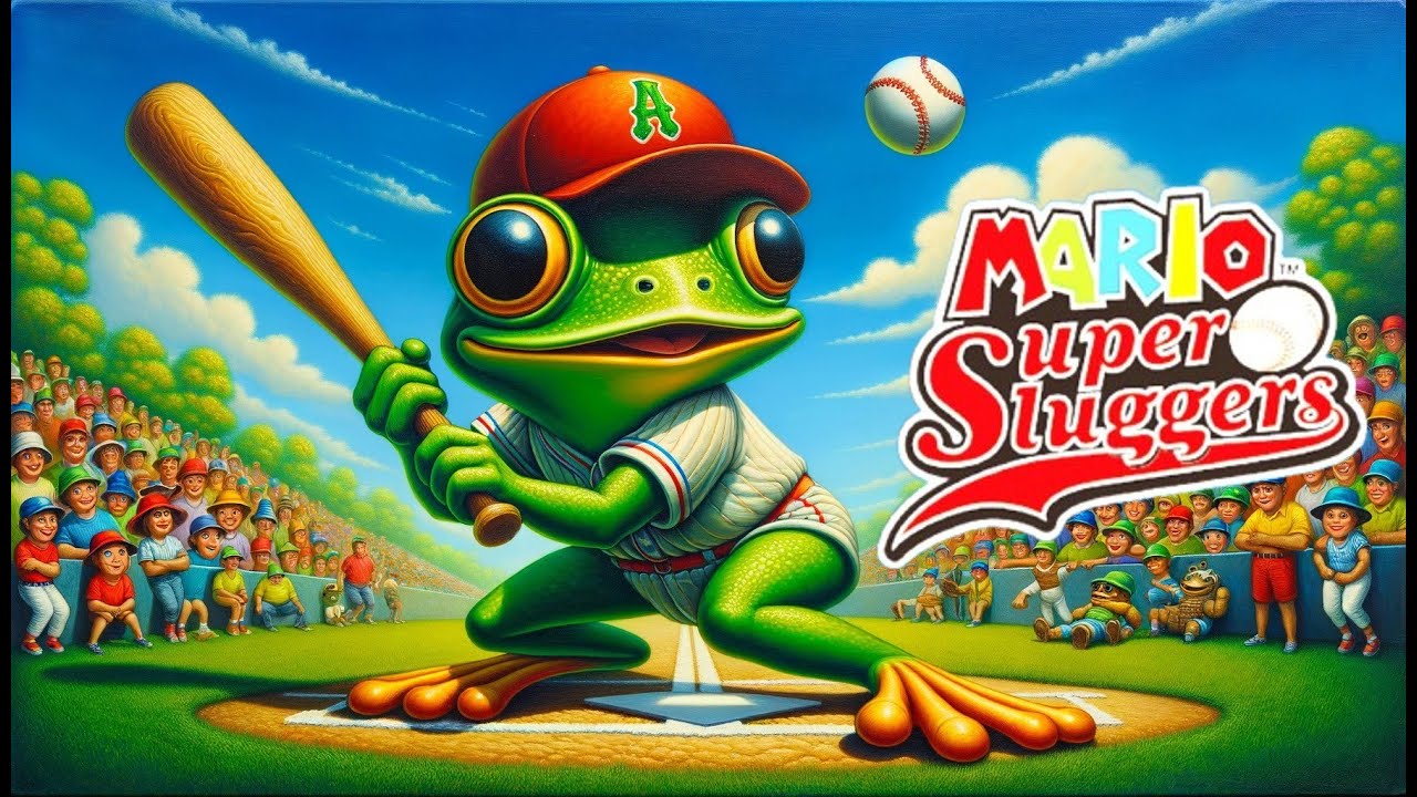 Taking The CROWN From Wario in Mario Super Sluggers - YouTube