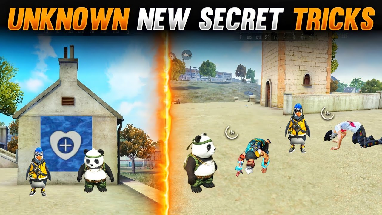 Top 5 New Unknown Tricks in free fire || Training ground secret tricks ...