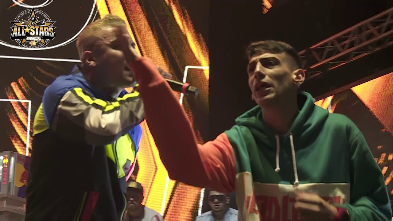 Jaze Stuart vs Kaiser Lobo Estepario_Semifinal God Level All Stars 2019 ...