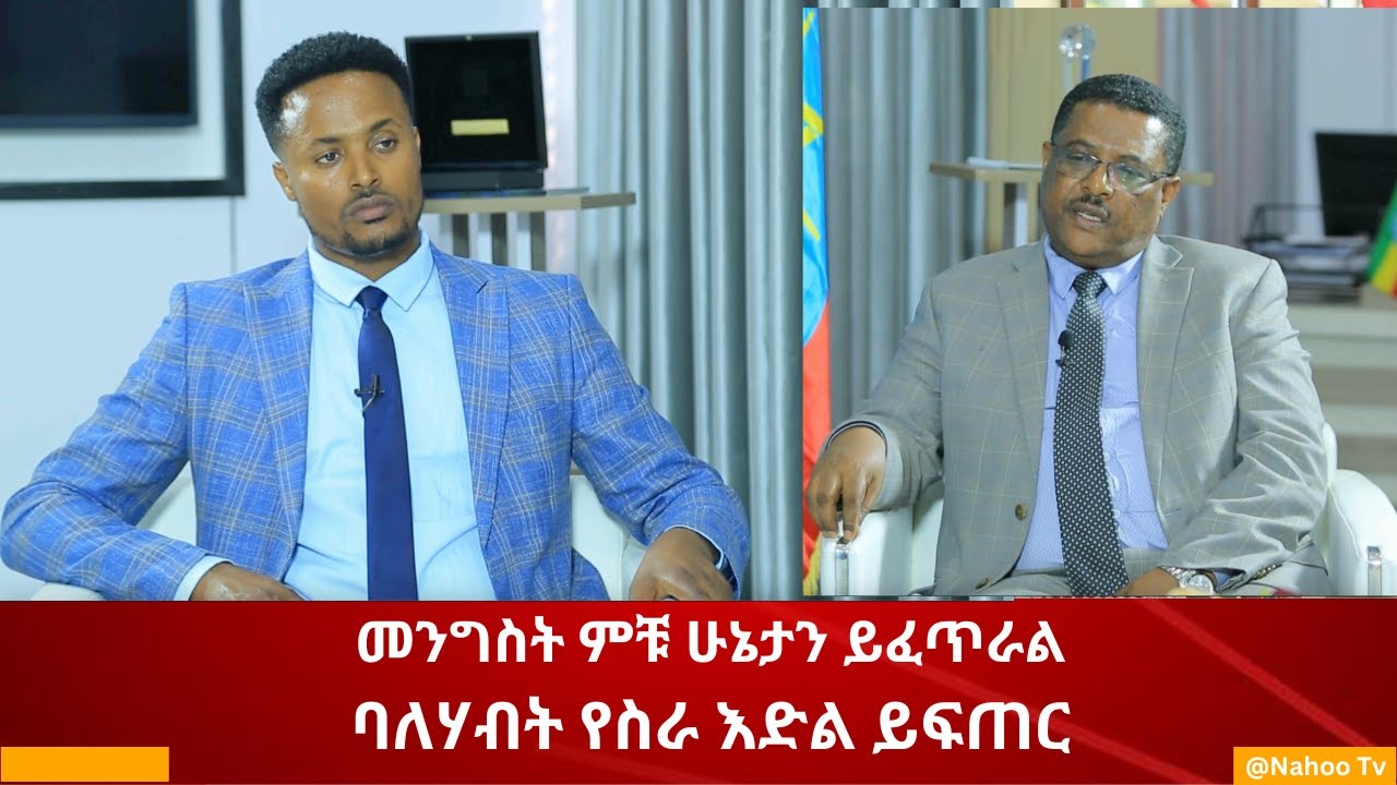 መንግስት ምቹ ሁኔታን ይፈጥራል...ባለሃብት የስራ እድል ይፍጠር Peter Show @Nahoo TV - YouTube