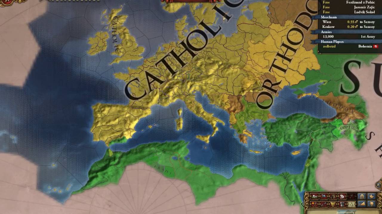EU4 Tutorial (as Bohemia) 1 - YouTube