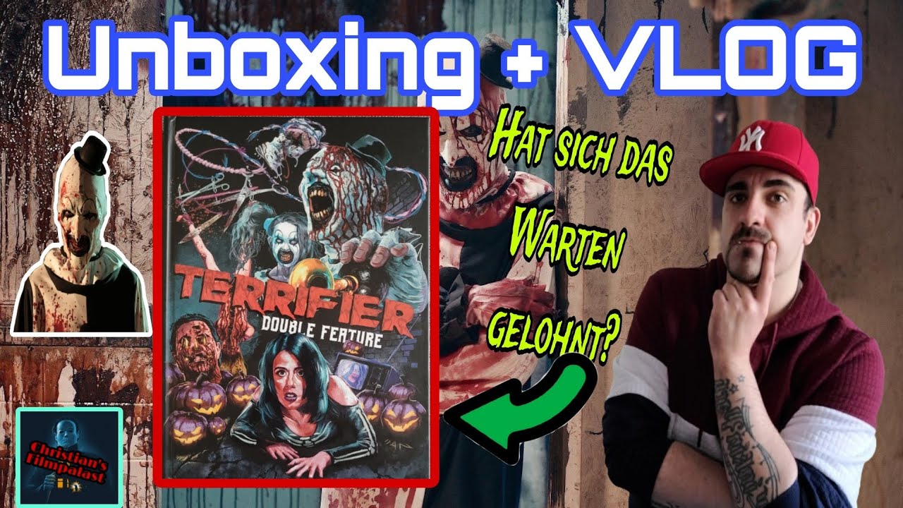 Unboxing + VLOG#6 - Terrifier Double Feature Mediabook-Facebook-Gruppen ...