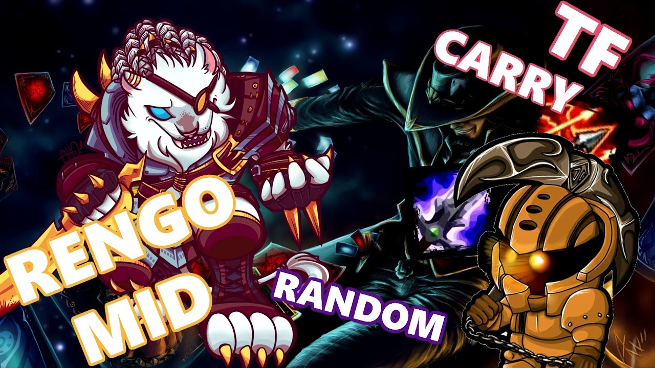 RENGAR MID, TWISTED CARRY & MAS (BRONCES RANDOM) - Clue - YouTube