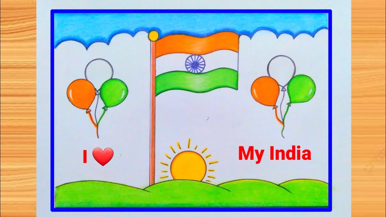 26 January Drawing / Republic Day Drawing / How to Draw Republic Day ...