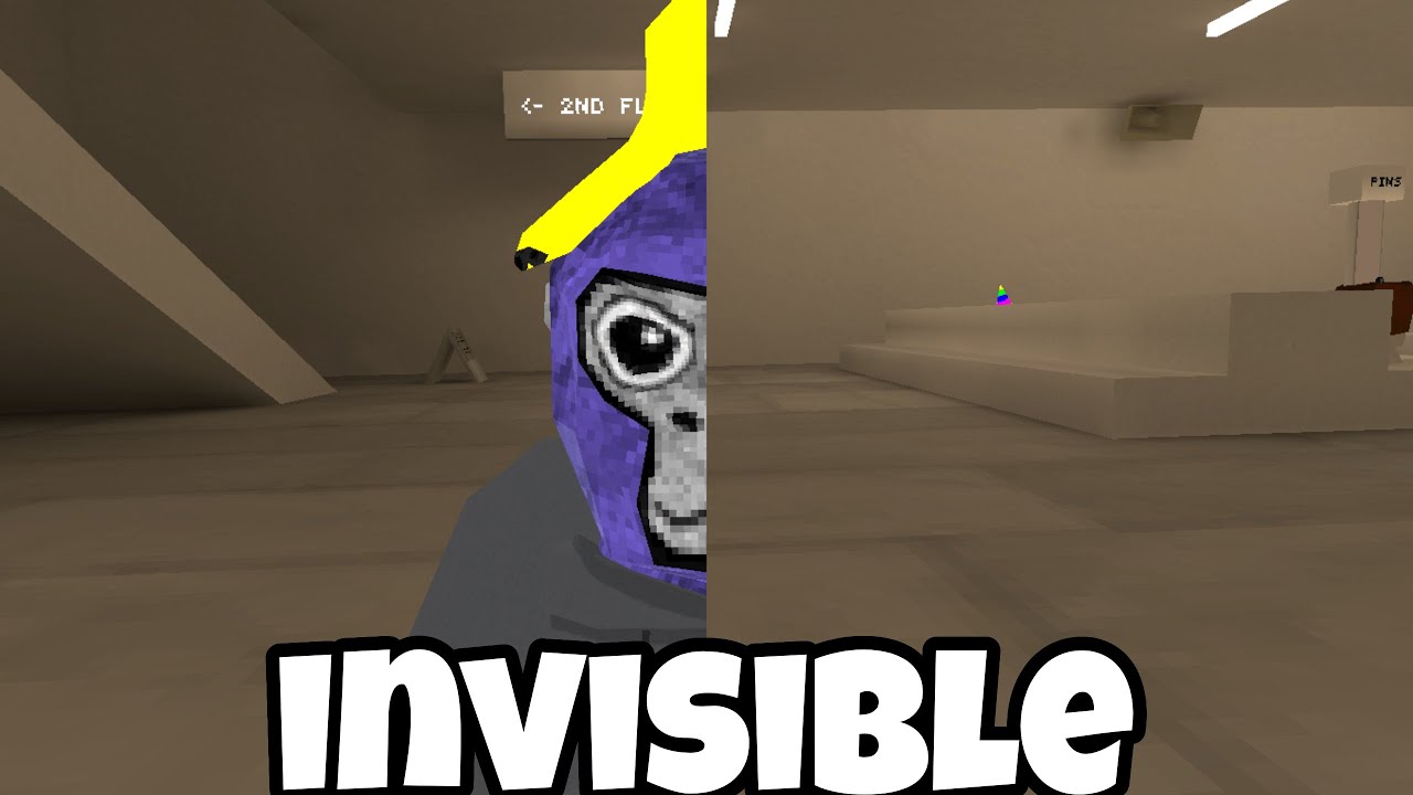 Gorilla Tag But I'm INVISIBLE! - YouTube