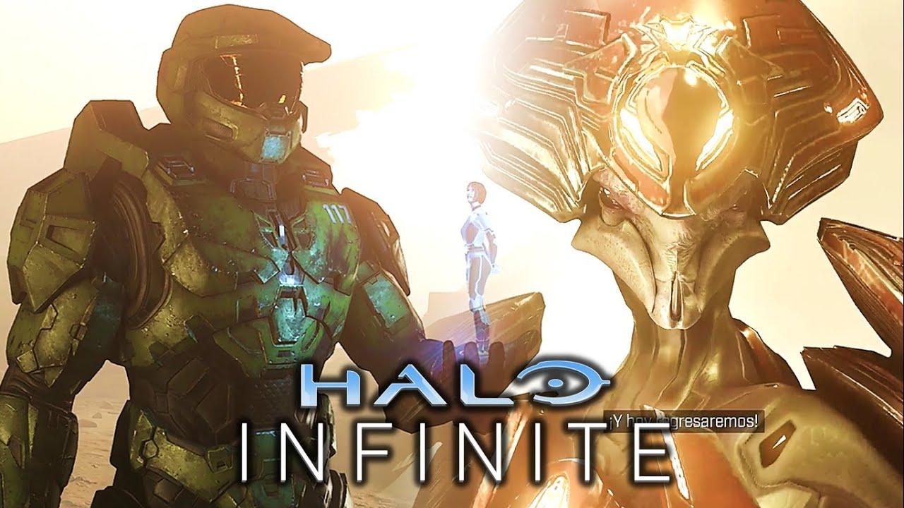 HALO INFINITE - Final + Jefe Final Heraldo En Español Latino - YouTube