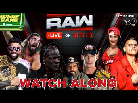WWE RAW LIVE 🔴 WATCH ALONG **LIVESTREAM** 6/9/25 EDITION (FULL SHOW) # ...
