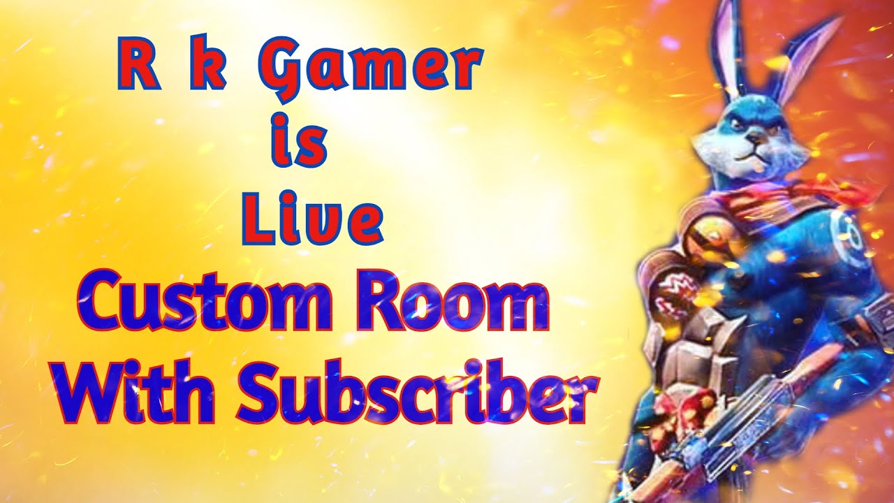 RK Gamer Is Live //Live Stream // Free Fire// RK Gamer - YouTube