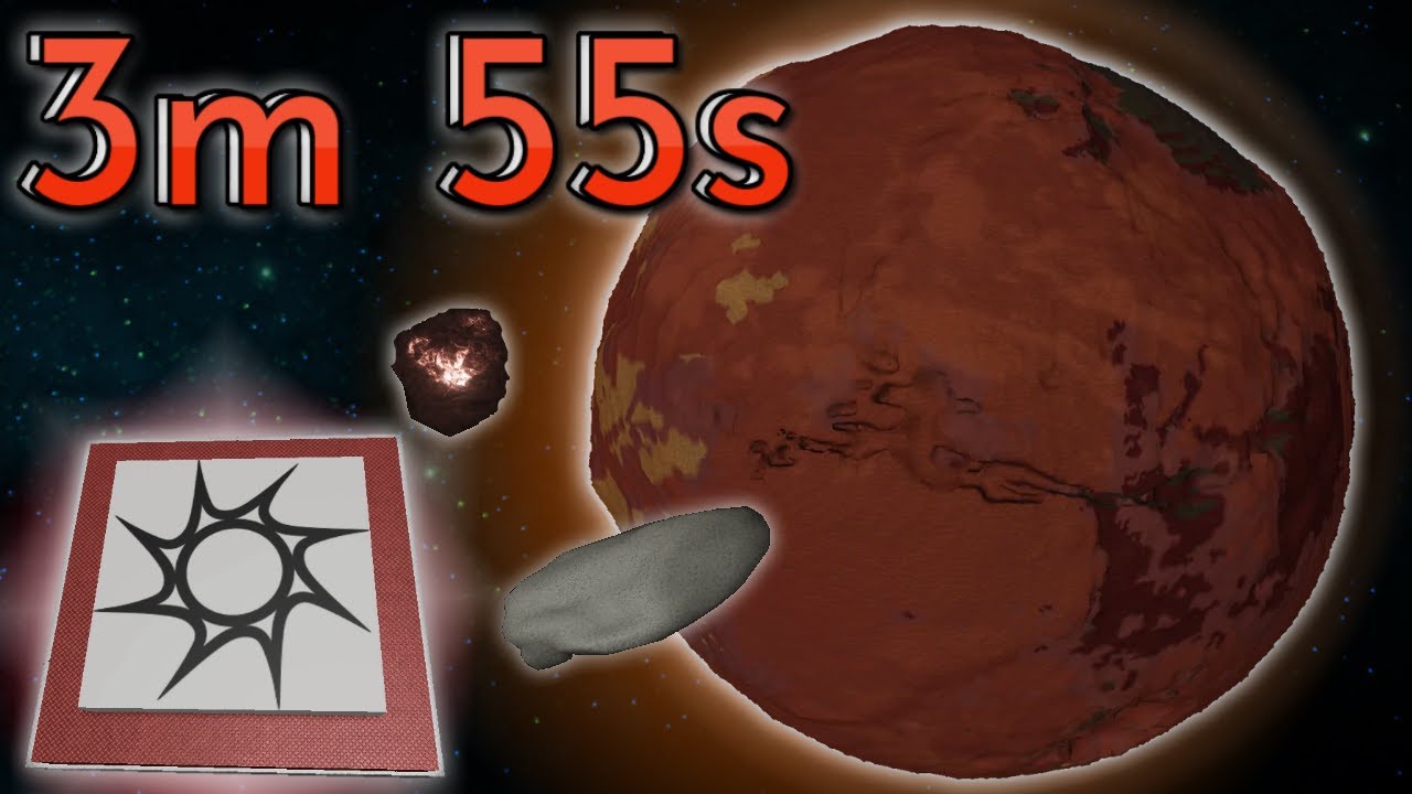 Mars Spawn Speedrun 3m:55s | [Solar System Exploration 2] | - YouTube