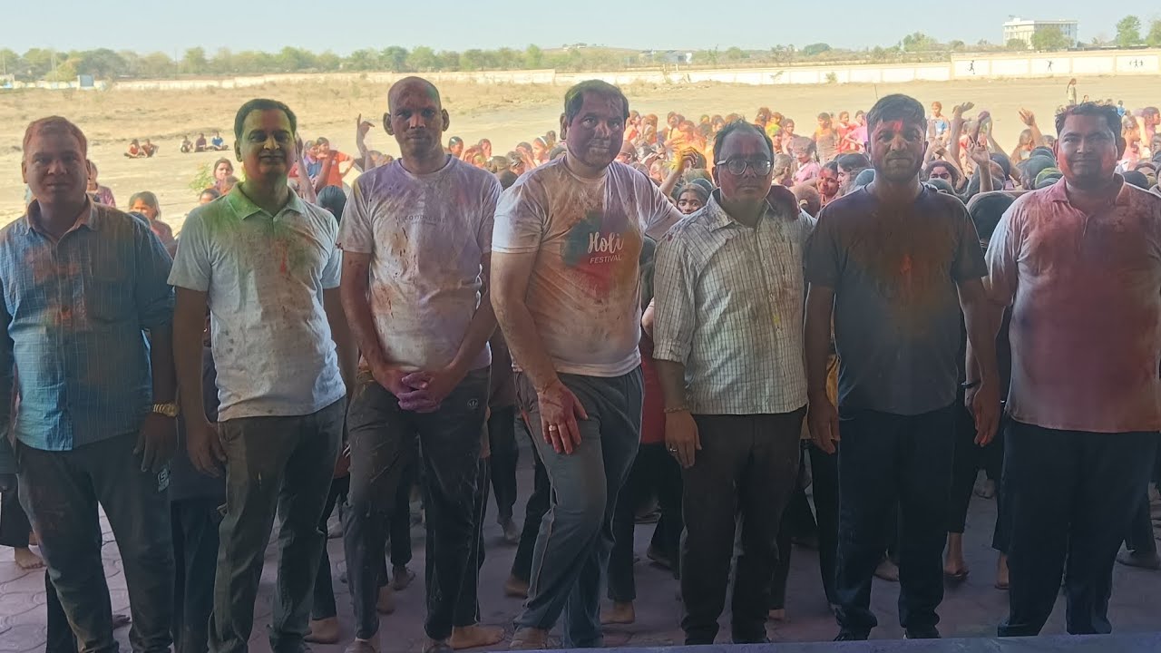 Kanya Shiksha Parisar Sehore Holi Celebration - YouTube