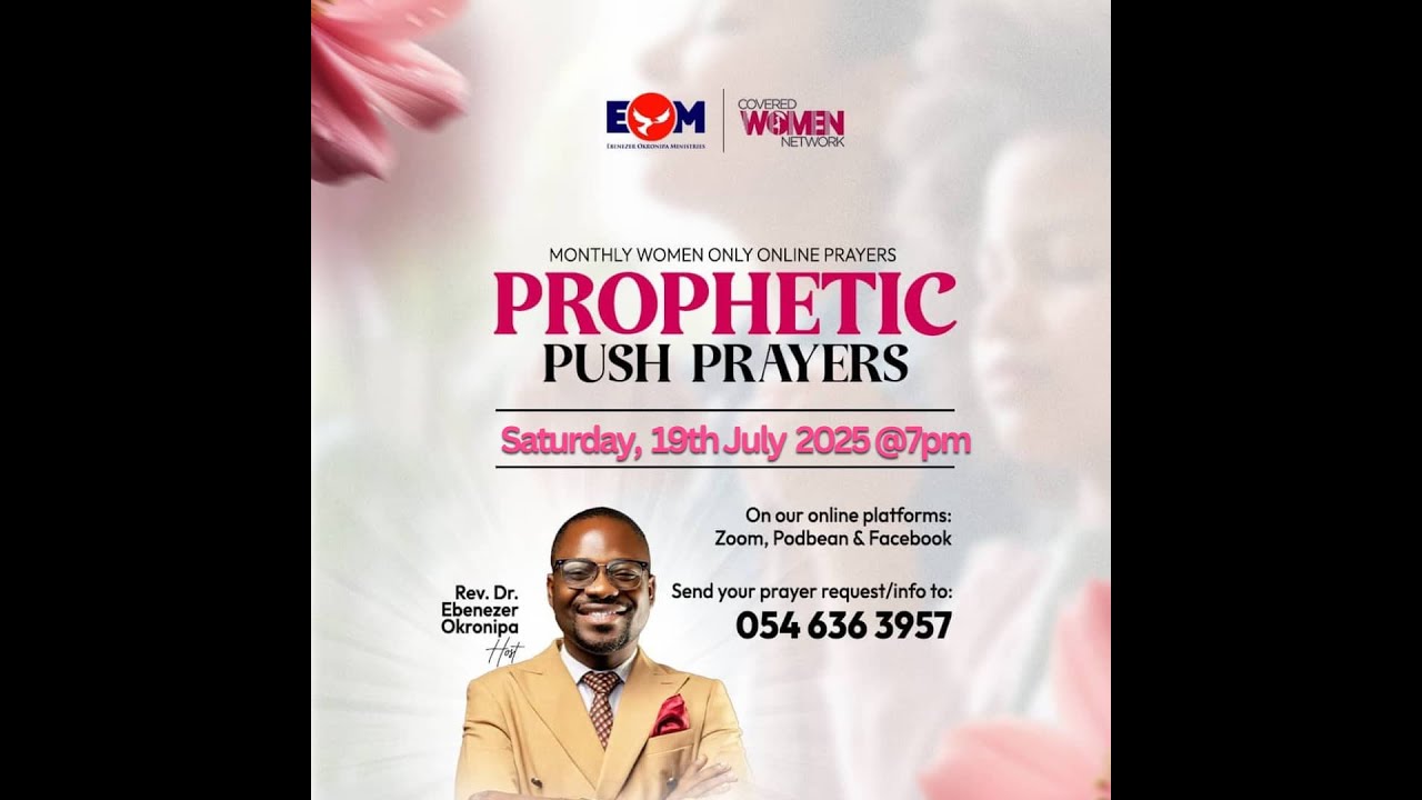 WOMEN ONLY PROPHETIC PUSH PRAYERS - YouTube