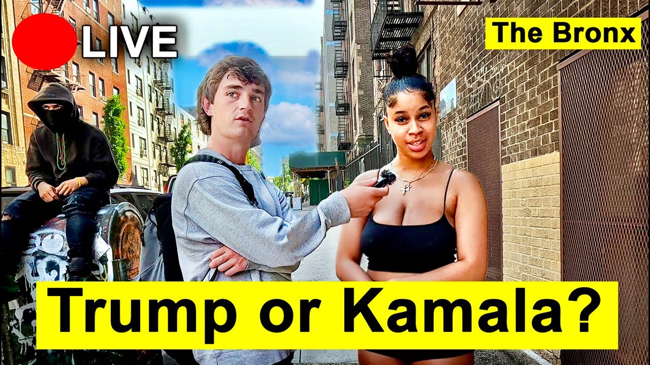 IRL Asking People in The Bronx Who They are Voting For - YouTube