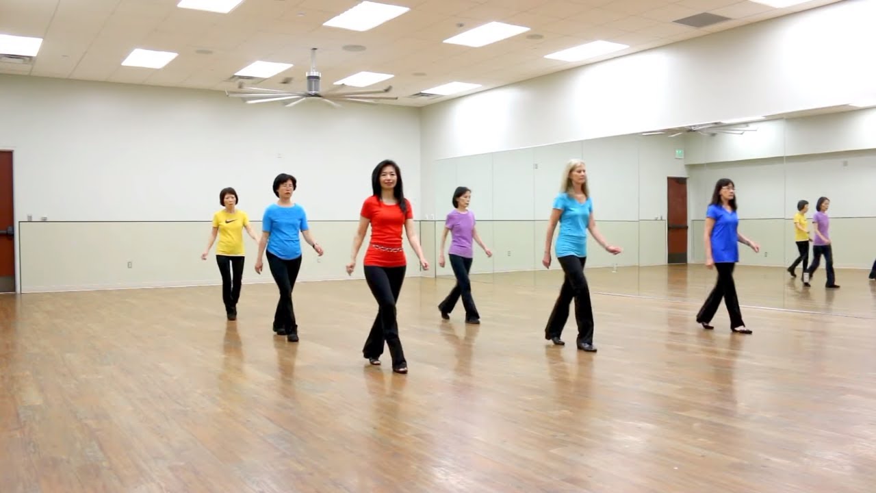 Lucky Stars - Line Dance (Dance & Teach in English & 中文) - YouTube