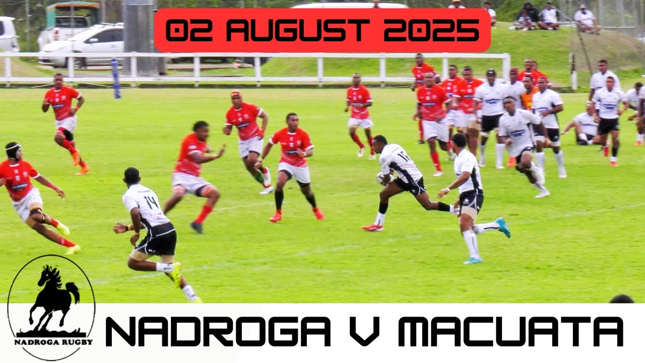Nadroga v Macuata at Lawaqa Park on 02/08/2025. #fijirugby - YouTube