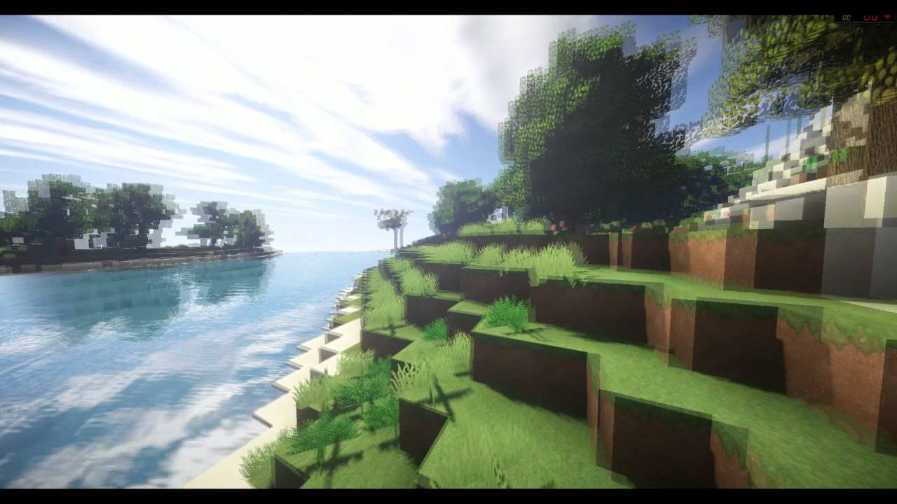 Epic map + Epic shaders = WTF ?! To nie minecraft... - YouTube