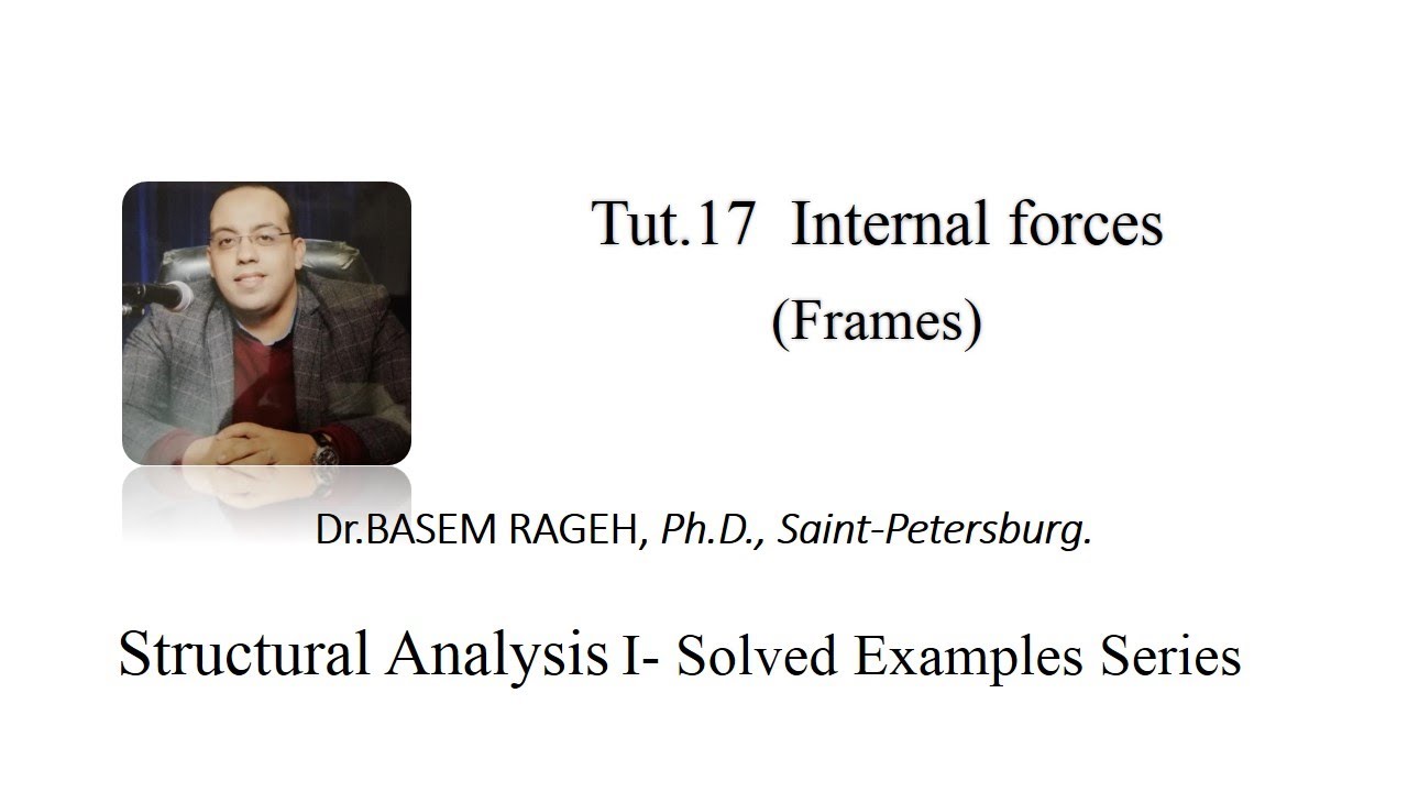 23. SA1.17 Internal forces-Frames. P.1 - YouTube