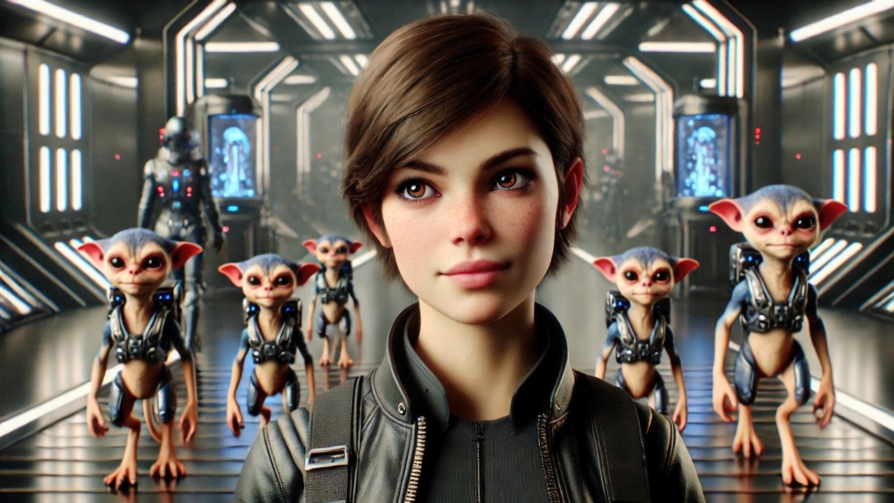 Security Asked About the Creatures Following Her, She Said They're Not ...