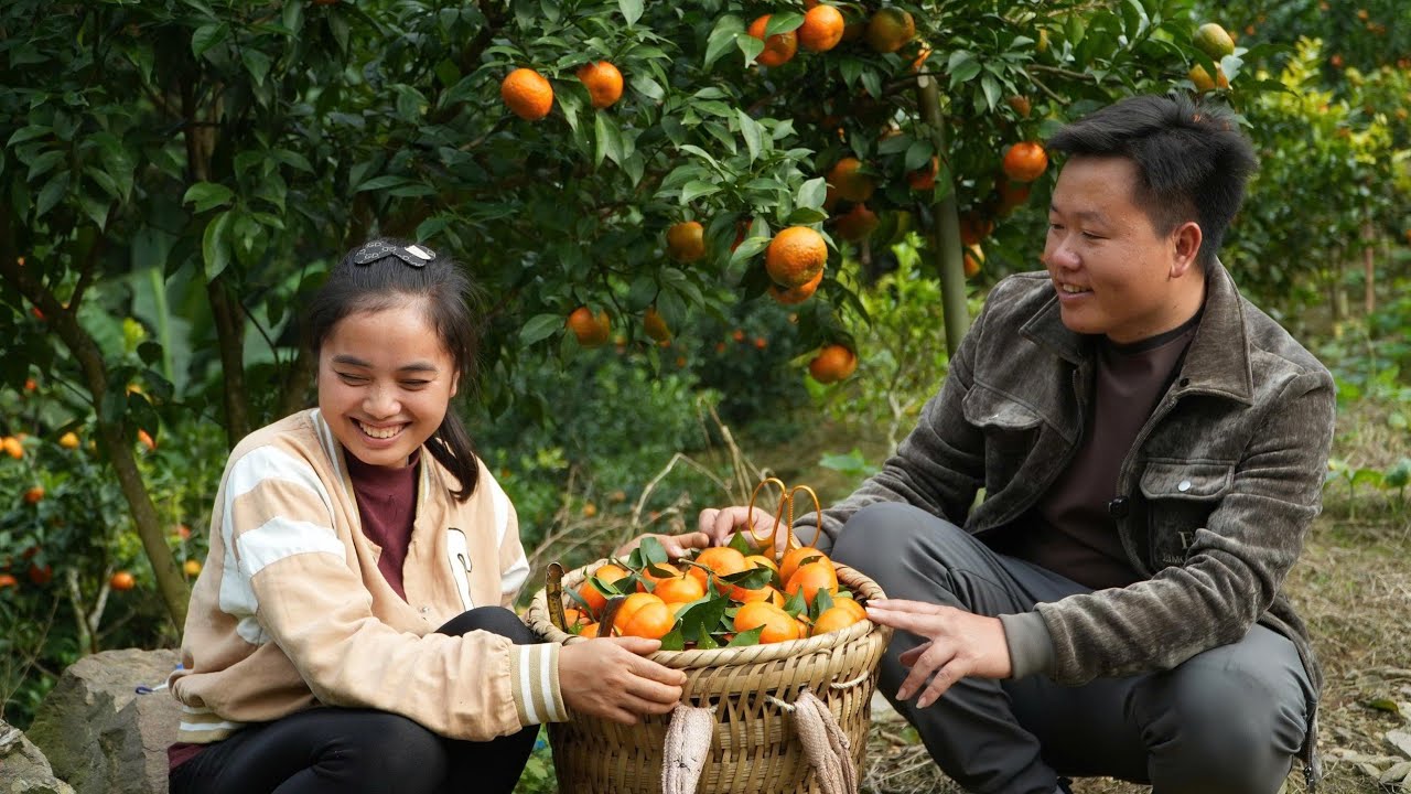 A simple day filled with laughter for Zim and Ly Thi Di. - YouTube