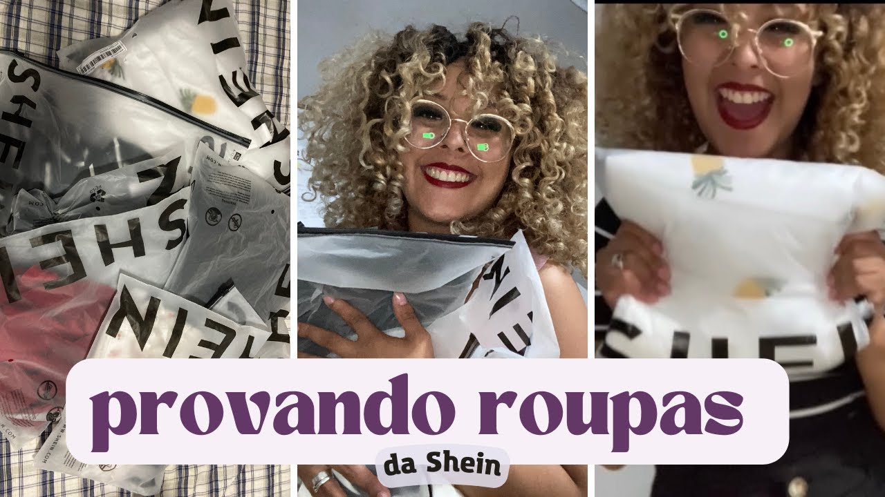 PROVANDO Roupas da SHEIN #shein - YouTube