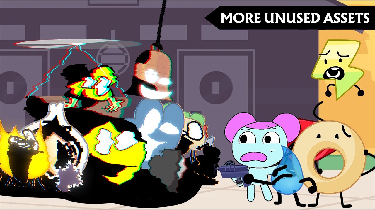 Friday Night Funkin' Battle For Corrupted Island | More Unused Assets ...