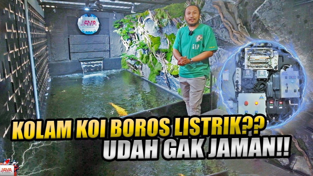 KUPAS TUNTAS KELISTRIKAN KOLAM KOI CANGGIH JAVA PART 11 - YouTube