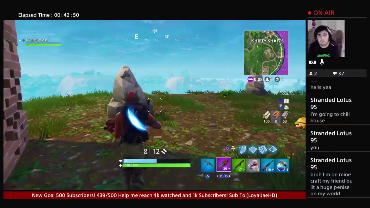 Unlocking The Eva Picaxe|Fortnite Battle Royale|Road To 500 Subs - YouTube