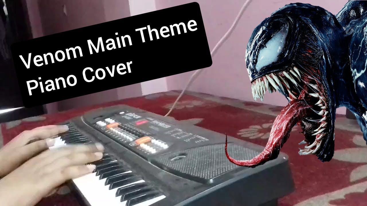 Venom Main Theme Piano Cover || Venom Theme || Beginner's Tunes - YouTube