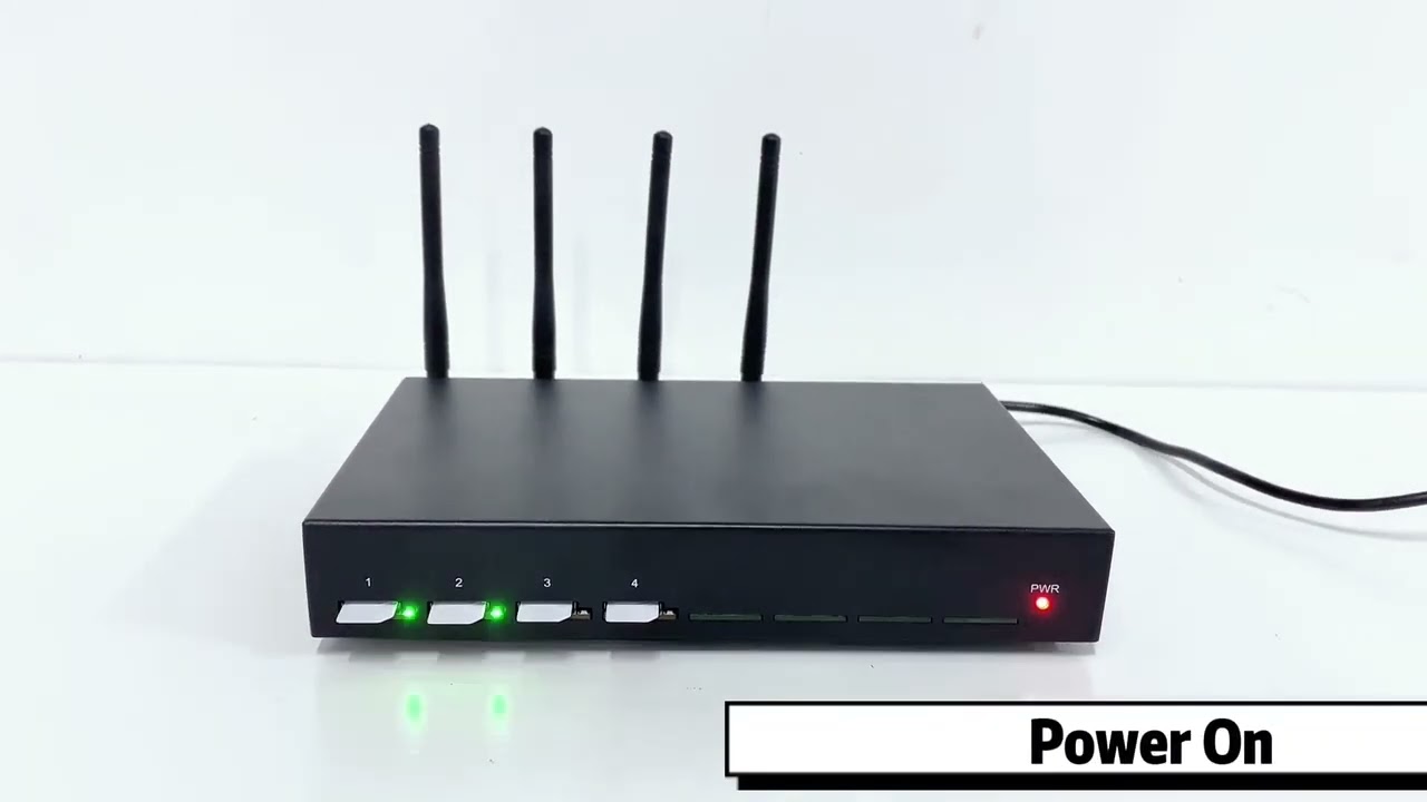 Multi Sim Bulk Gsm Modem Low price Cheap Gateway 4 Ports 4 Sims Provide ...