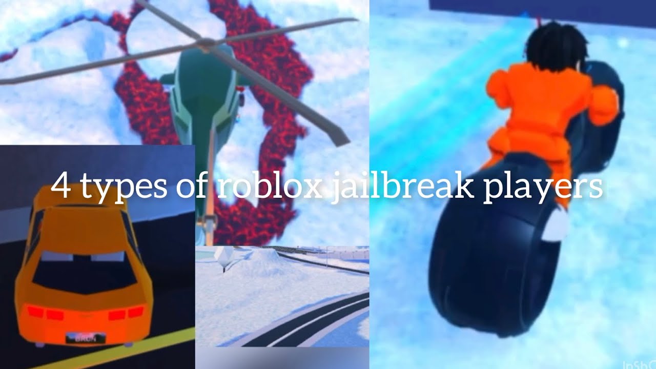 4 types of players in jailbreak - YouTube