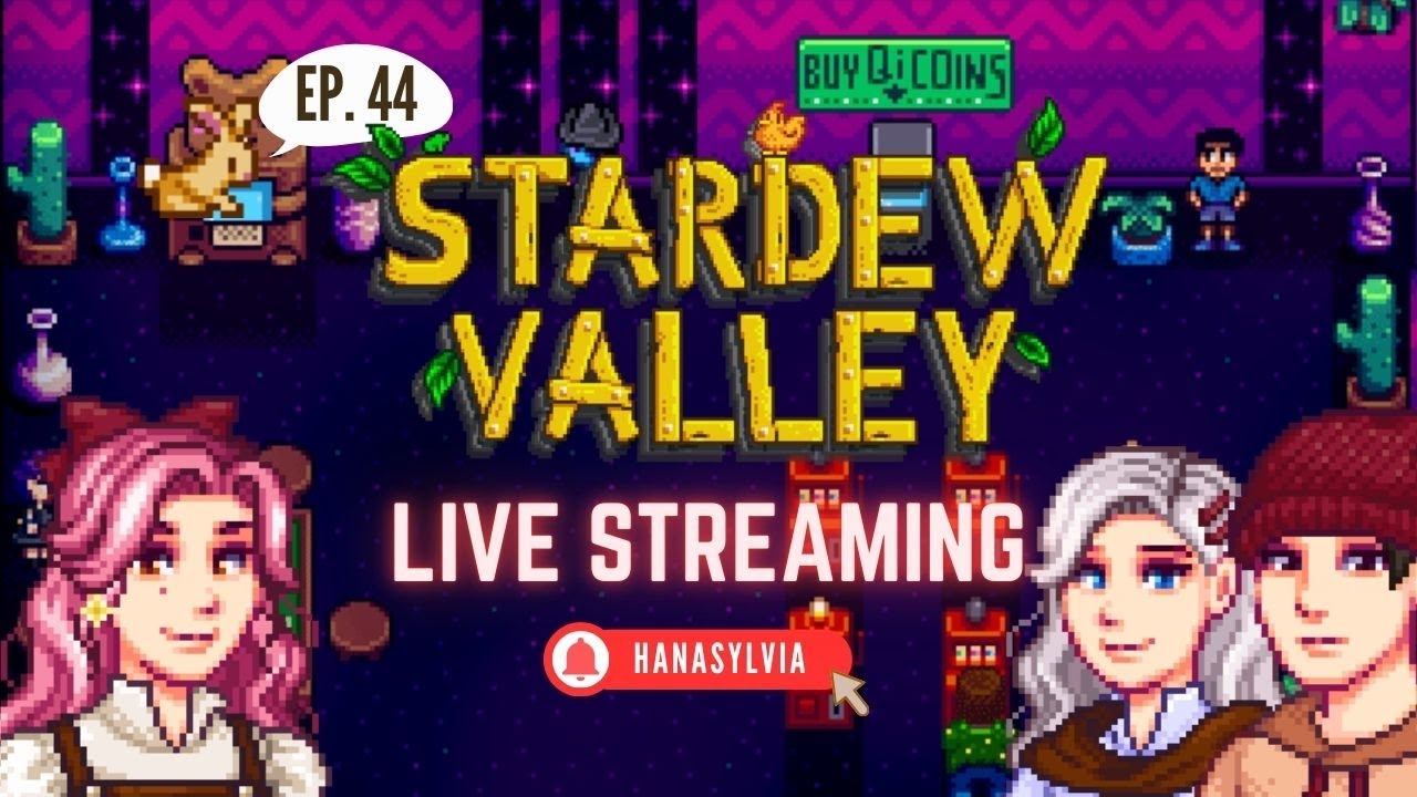 ♥️LIVE - PEPPER REX - STARDEW VALLEY 👩🏻‍🌾 - YouTube