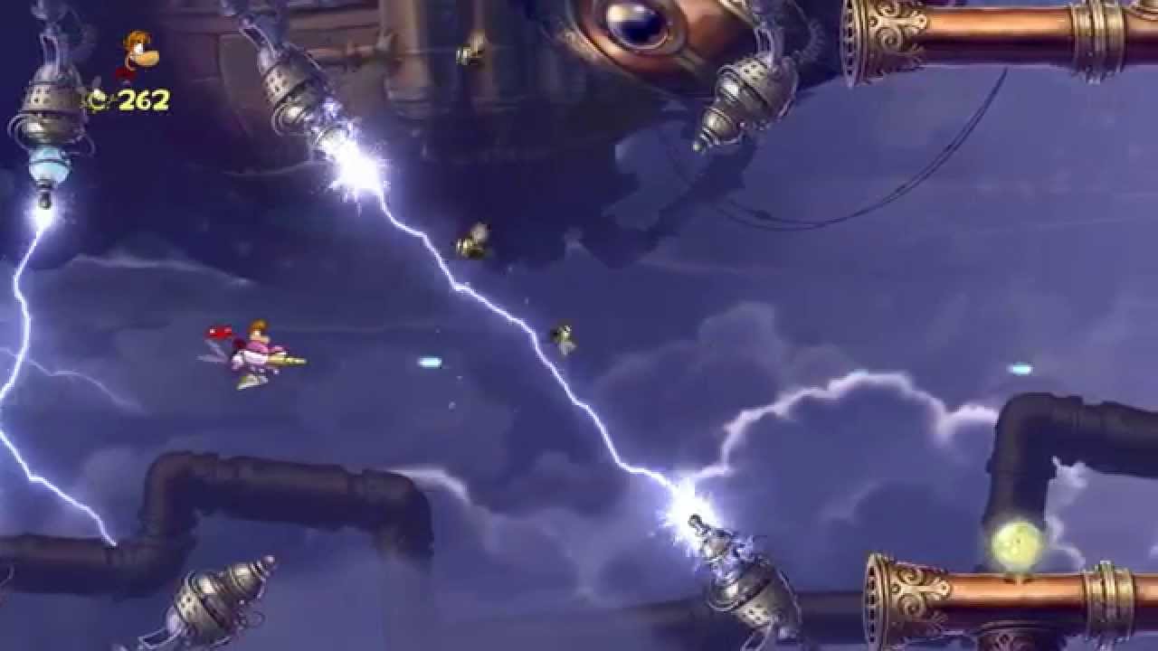 Rayman Origins: Level 56 - Riding The Storm - YouTube