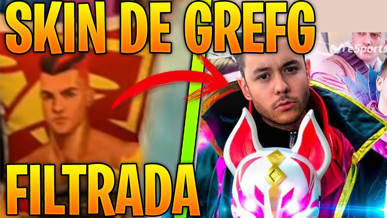 THEGREFG FILTRA SU SKIN DE FORTNITE 😱 CUANDO SALDRÁ LA SKIN DE TheGrefg ...