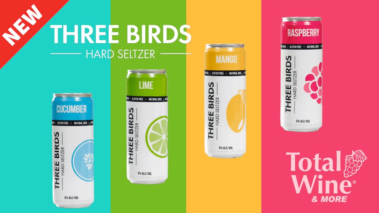 Introducing Three Birds Hard Seltzer! - YouTube