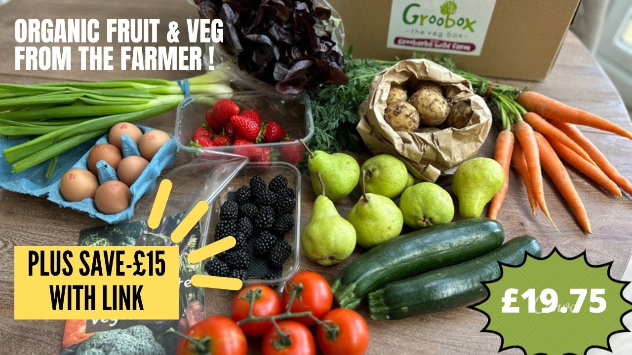 Fresh fruit and veg box straigh from the Farm GROOBOX - YouTube