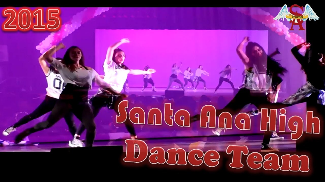 Santa Ana High 2015 Dance Team - SAHS - YouTube