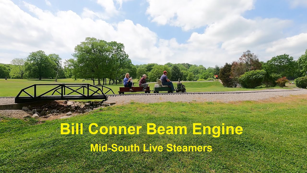 Bill Conner Beam Engine - Steam Locomotive at Mid-South Live Steamers ...
