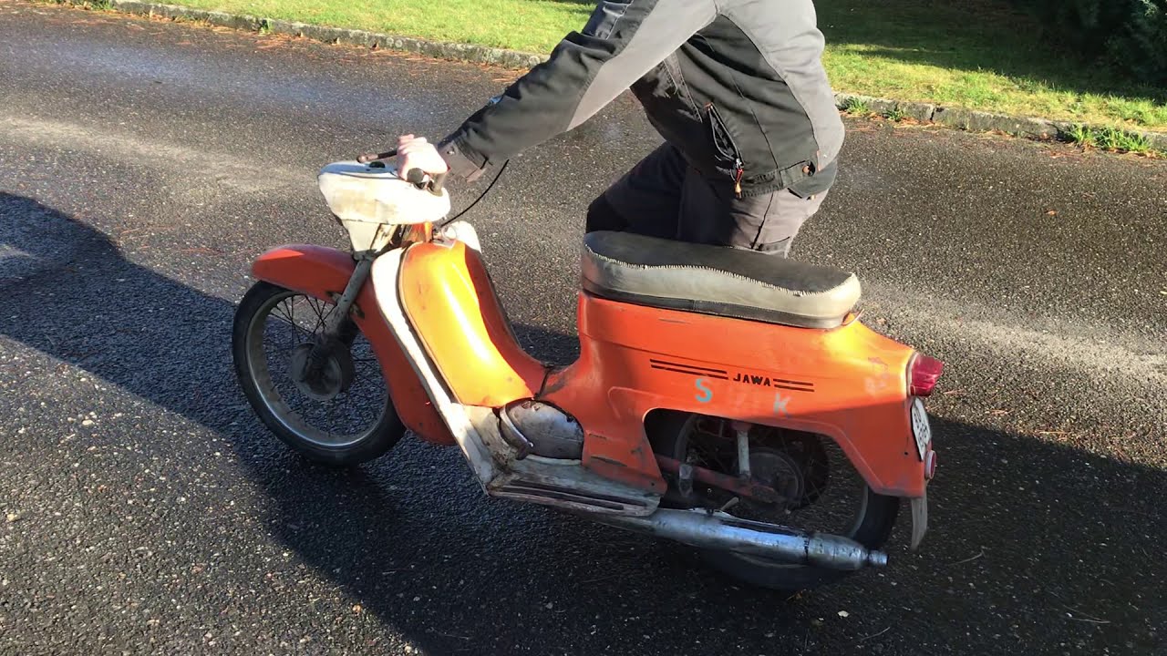 Jawa 20/ukázka/děda - YouTube