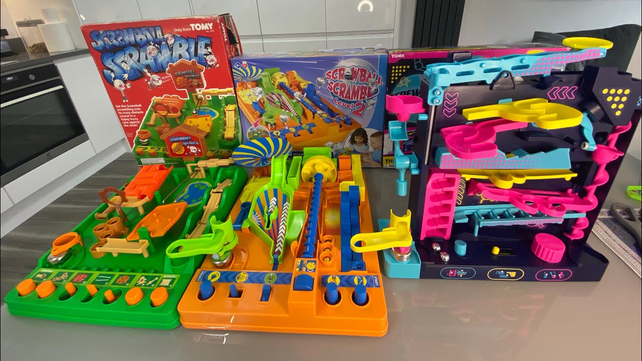 Screwball Scramble Level Up….the ultimate set up? - YouTube