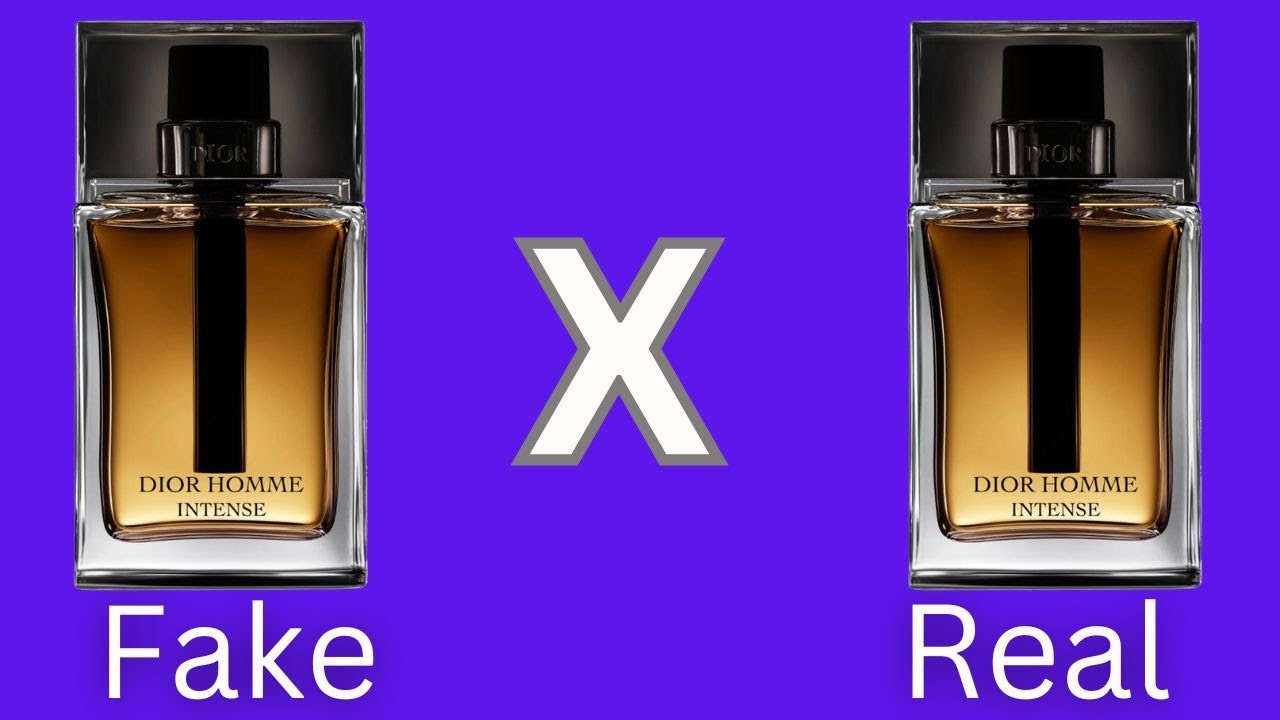 Fake Dior Homme Intense | vs | Real Dior Homme Intense - YouTube