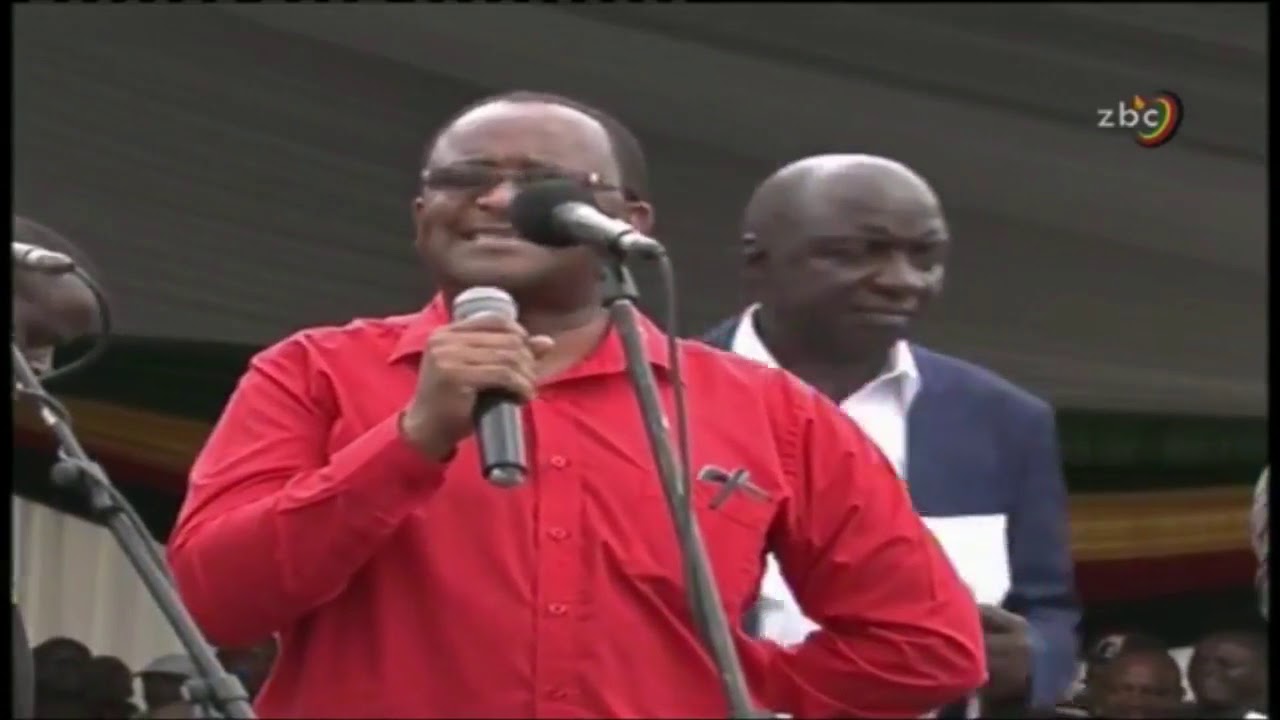 Solidarity Rally: Douglas Mwonzora - YouTube