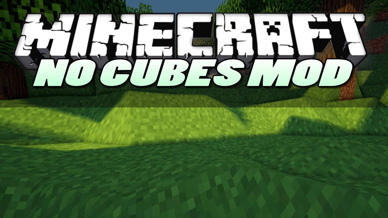 Minecraft Mods | NO CUBES MOD (SMOOTH TERRAIN) | Mod Showcase - YouTube