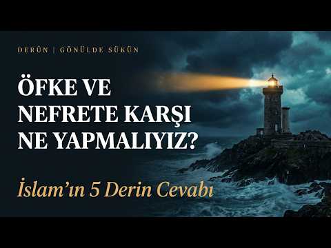 Öfke ve Nefrete Karşı Ne Yapmalıyız? | İslam'ın 5 Derin Cevabı | Derûn