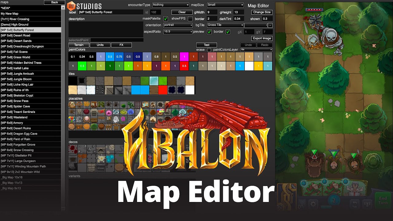 Abalon Map Editor - YouTube