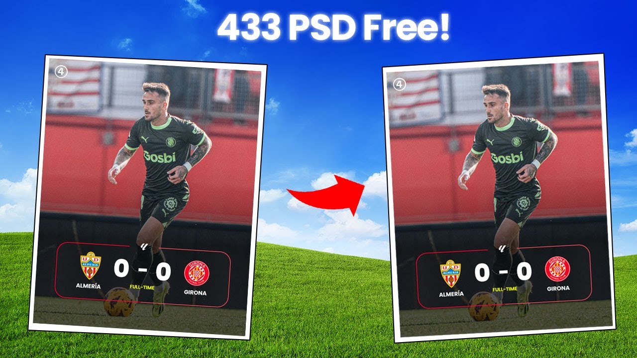 Free PSD | 433 Design 🟡 | Tutorial (0-0) - YouTube