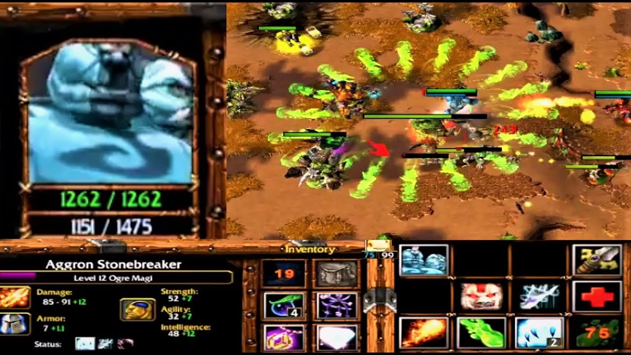 DOTA LoD Fast Decrease ENEMy's HP with OGRE MAGI + VENOMANCER - Mid ...