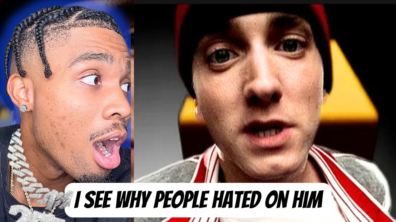 First Time Hearing Eminem - Without Me (Official Music Video) | He ...