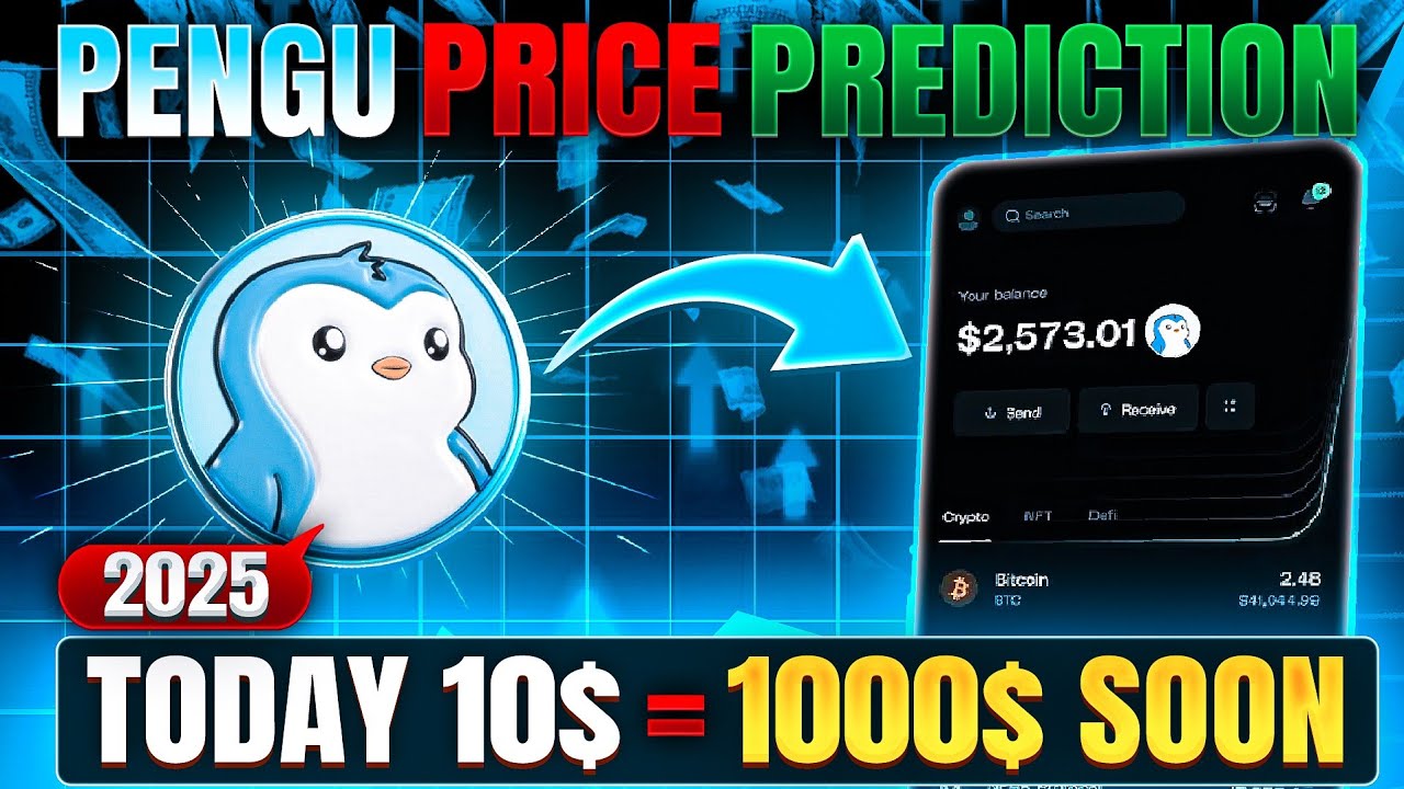 Pengu Coin Price Prediction 2025 || Why should you Invest $10 in PENGU ...